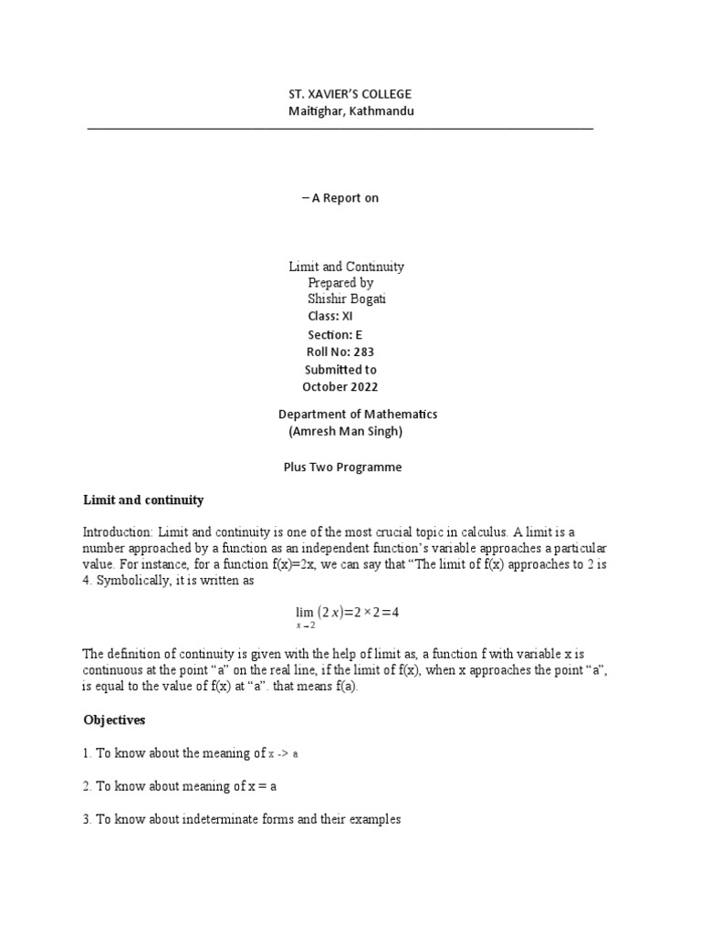 Maths Report | PDF | Function (Mathematics) | Logic