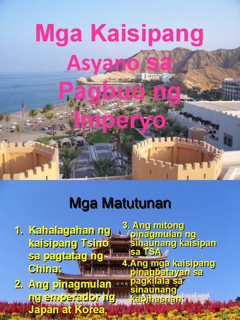 Mga Kaisipang Asyano | PDF