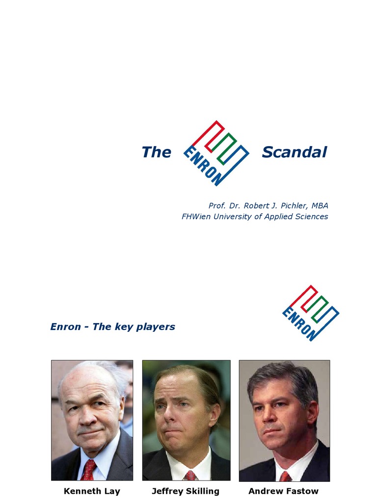 Enron Scandal: Key Players and Impact | PDF