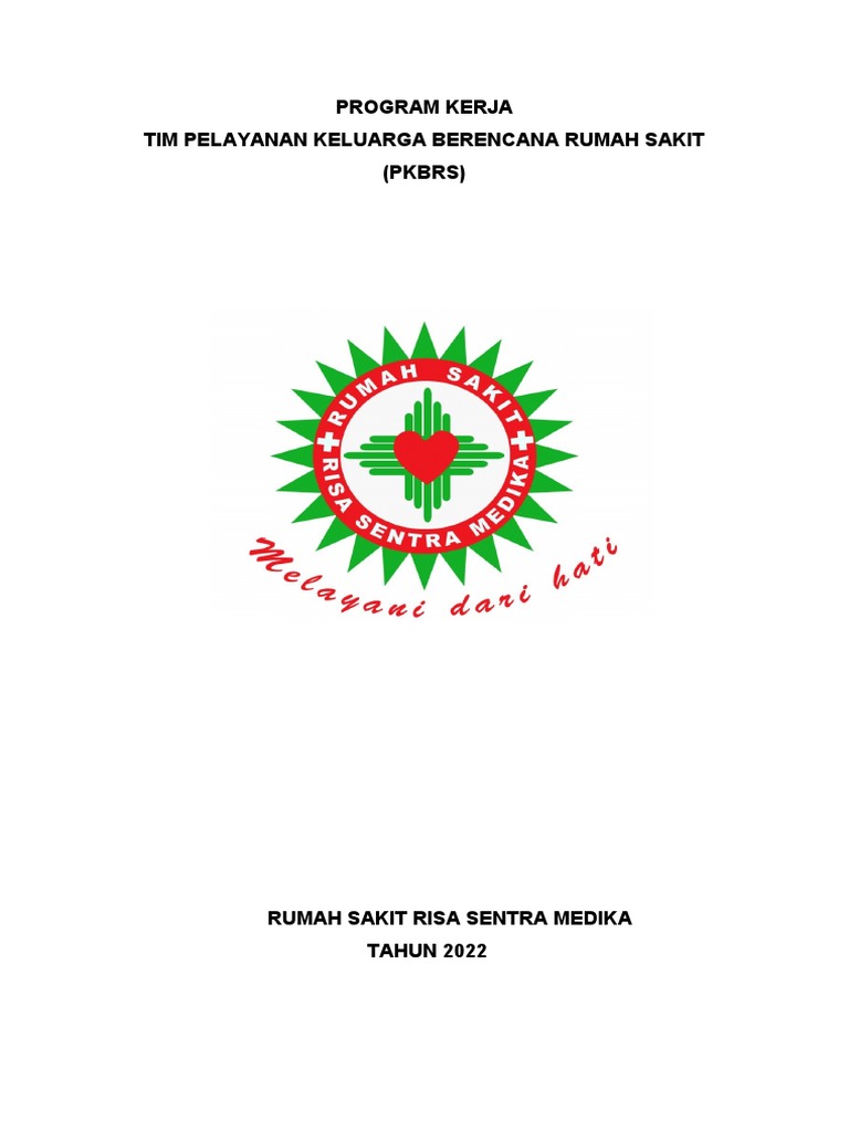 PROGRAM KERJA Pkbrs | PDF | Kesehatan Holistik