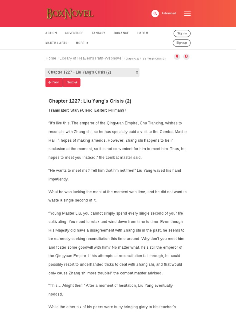 Library of Heavens Path Chapter 1227 | PDF | General Fiction