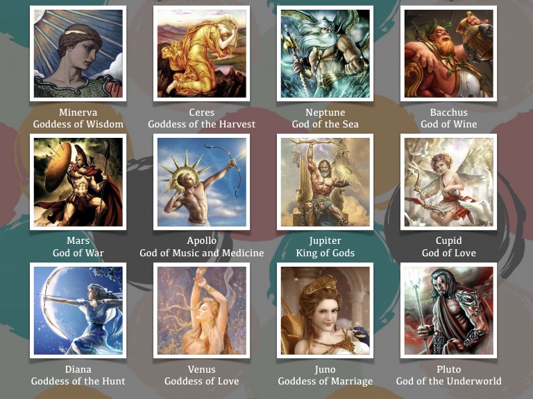 12 Roman Gods | PDF