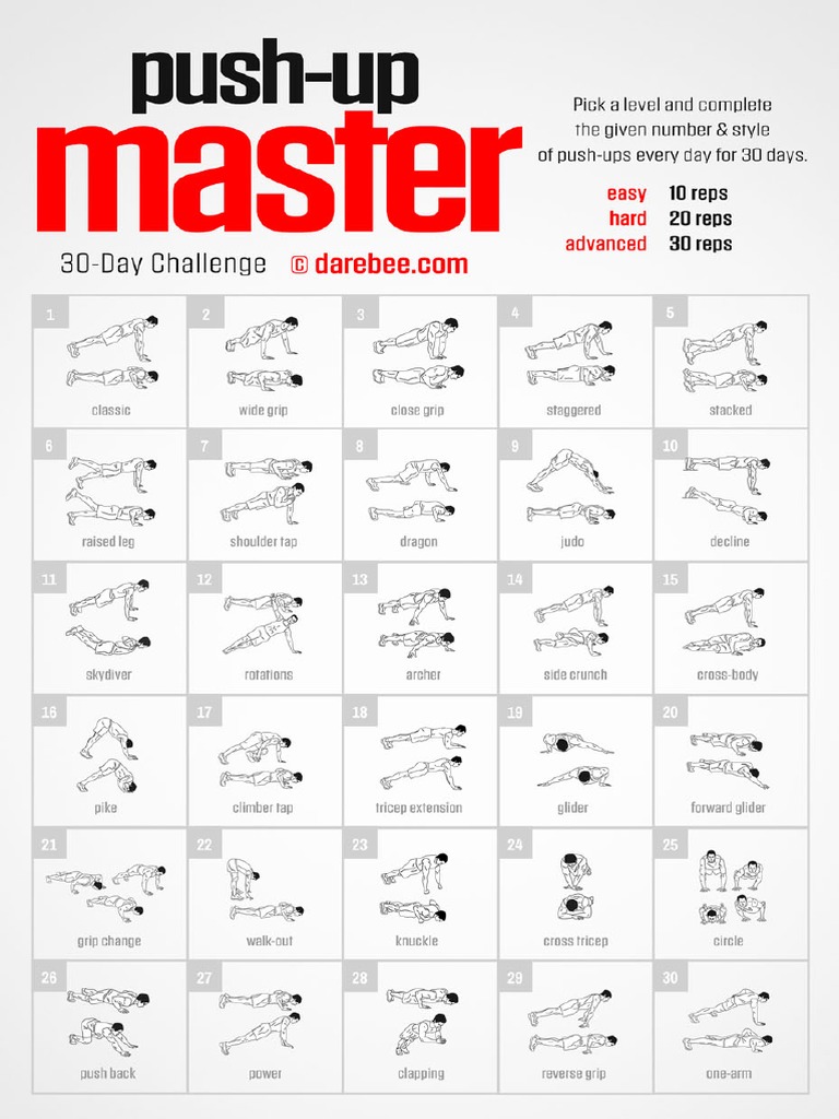Pushup Master Challenge | PDF