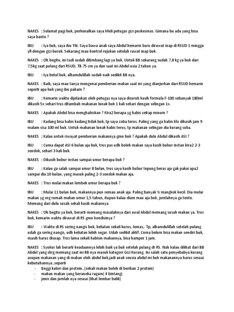 Dialog Roleplay | PDF