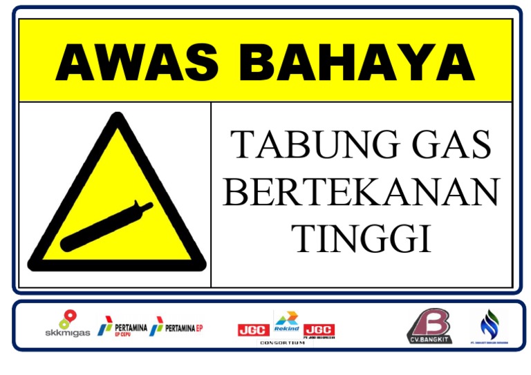 Bahaya - Tabung Gas Bertekanan | PDF