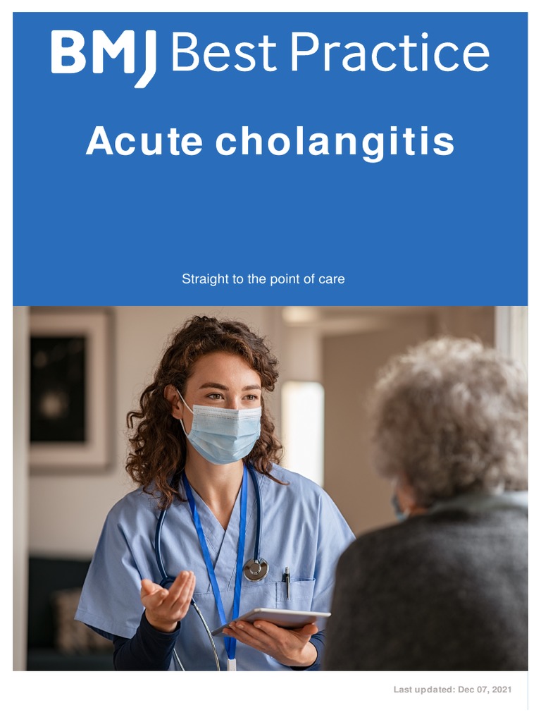 Acute Cholangitis Pdf