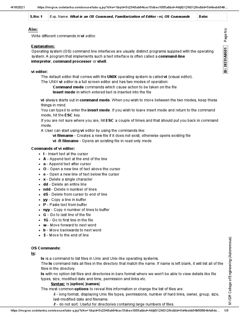PPS Codetantra | PDF | Computer File | Gnu