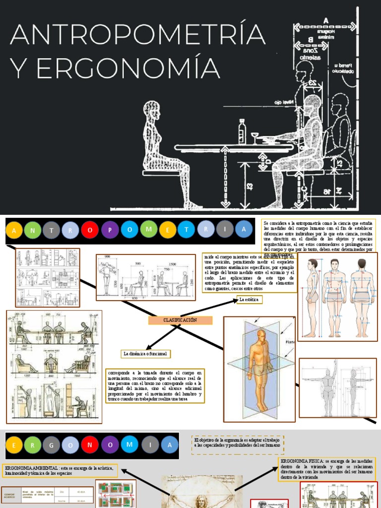 Antropometria y Ergonomia | PDF | Factores humanos y ergonomía ...