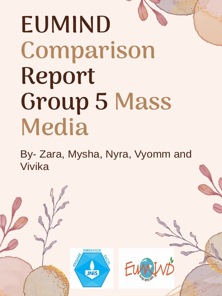 Eumind Comparison Report | PDF | Grandparent | Newspapers