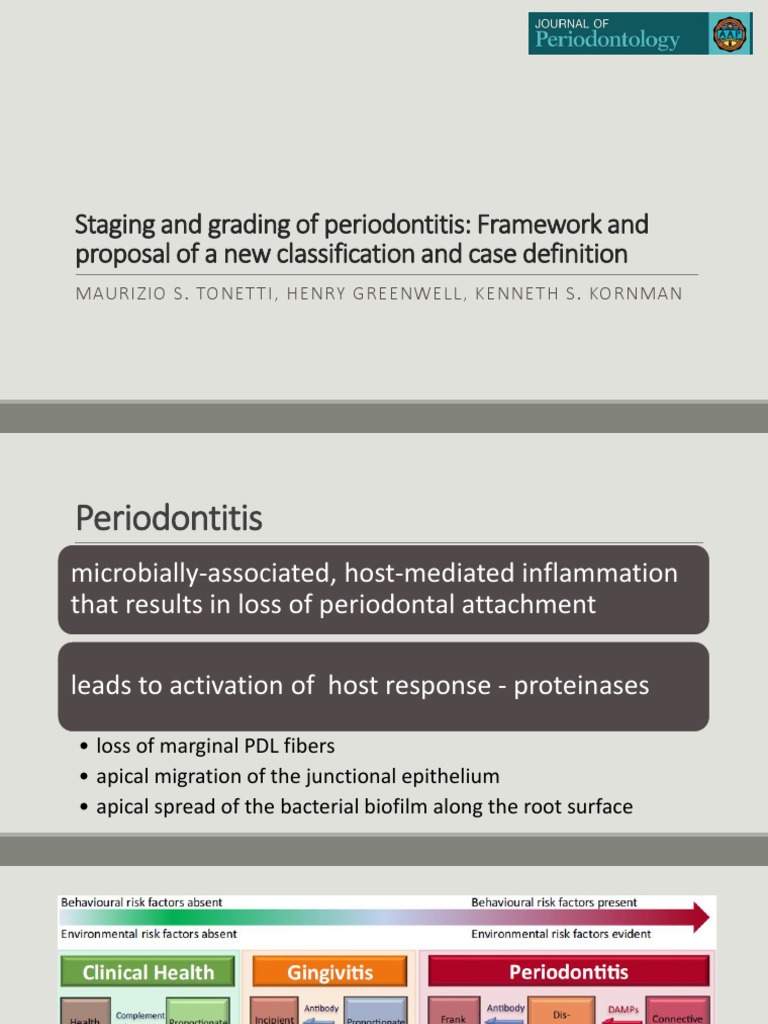 2017 Staging Grading Perio | PDF | Periodontology | Medical Specialties