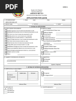 Earned Leave Proforma Application | PDF
