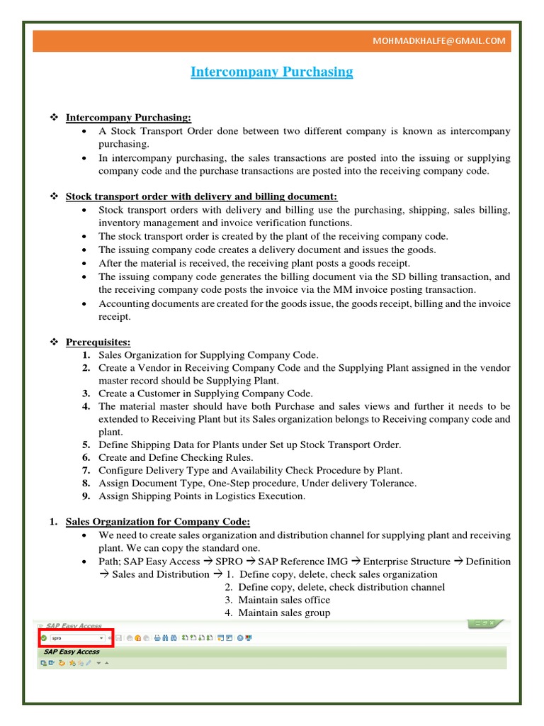 Intercompany Purchasing | PDF | Invoice | Receipt