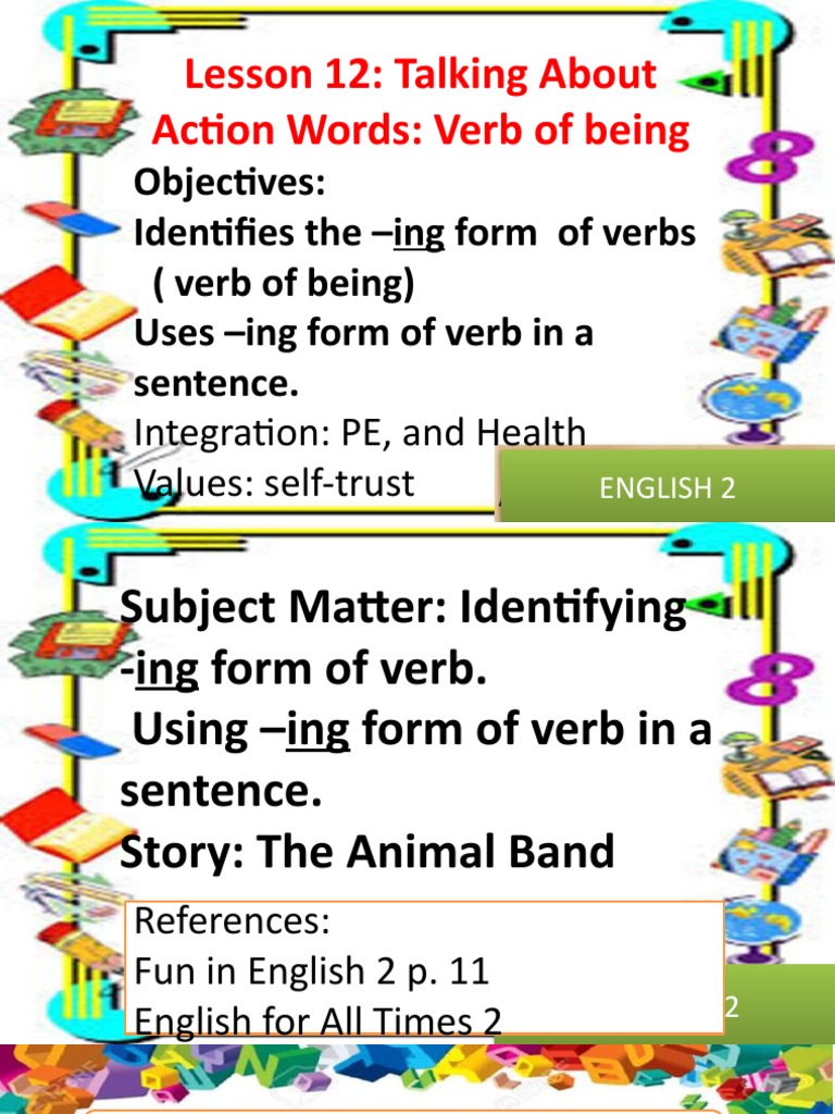 Ing - Form of Verb | PDF
