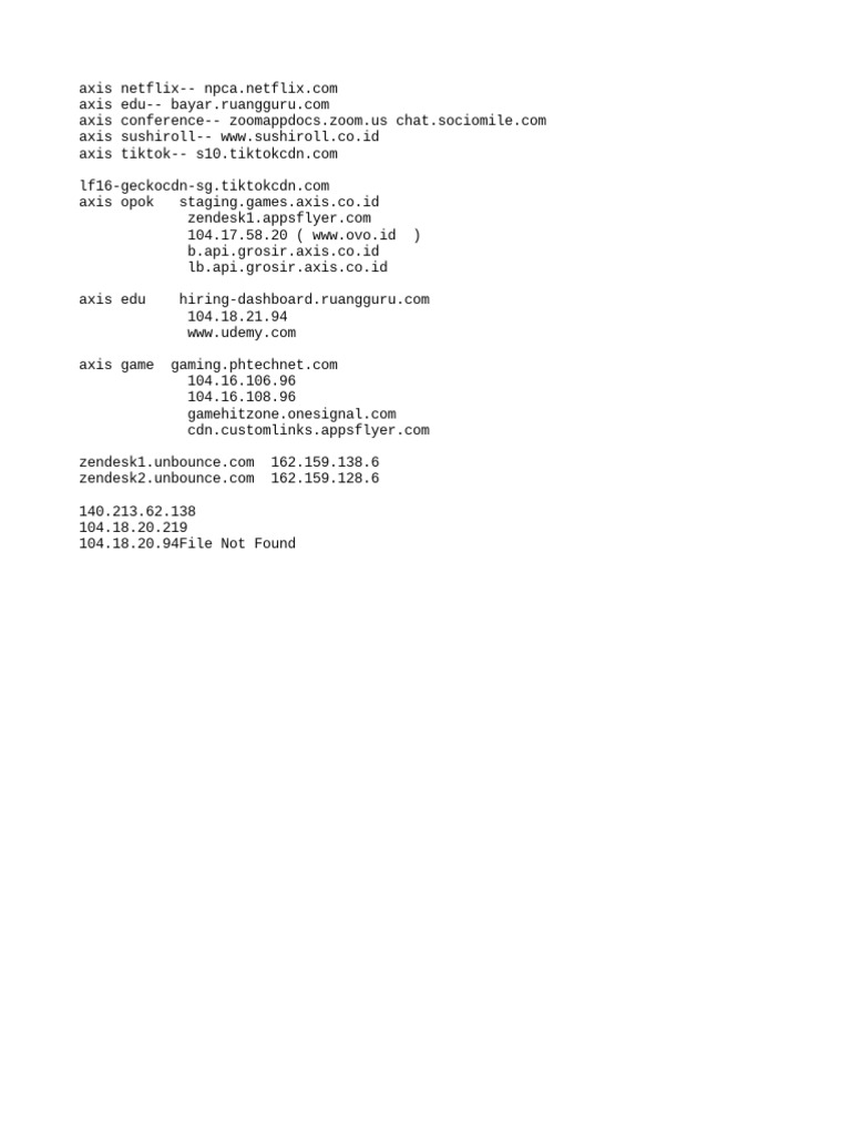 Bug Axis (Sfile | PDF | Technology & Engineering