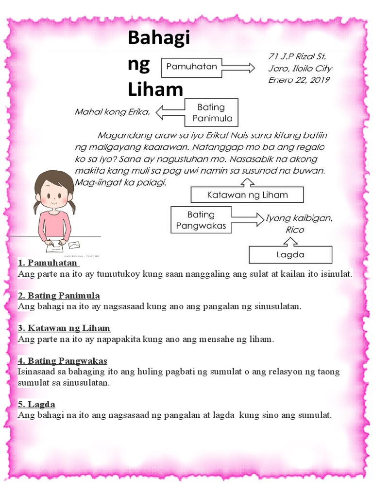 Bahagi NG Liham | PDF