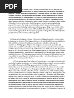 Mandatory ROTC - Position Paper | PDF