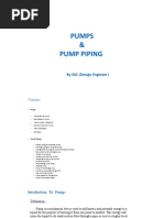 Pump Piping Design Guidelines | PDF | Pump | Continuum Mechanics
