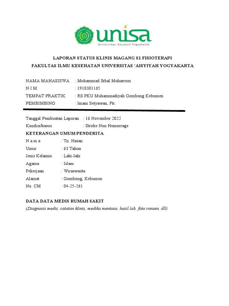 Presus 3 PNF - Stroke | PDF