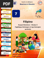 Filipino-7 Q4 Modyul-3 Ver1 | PDF