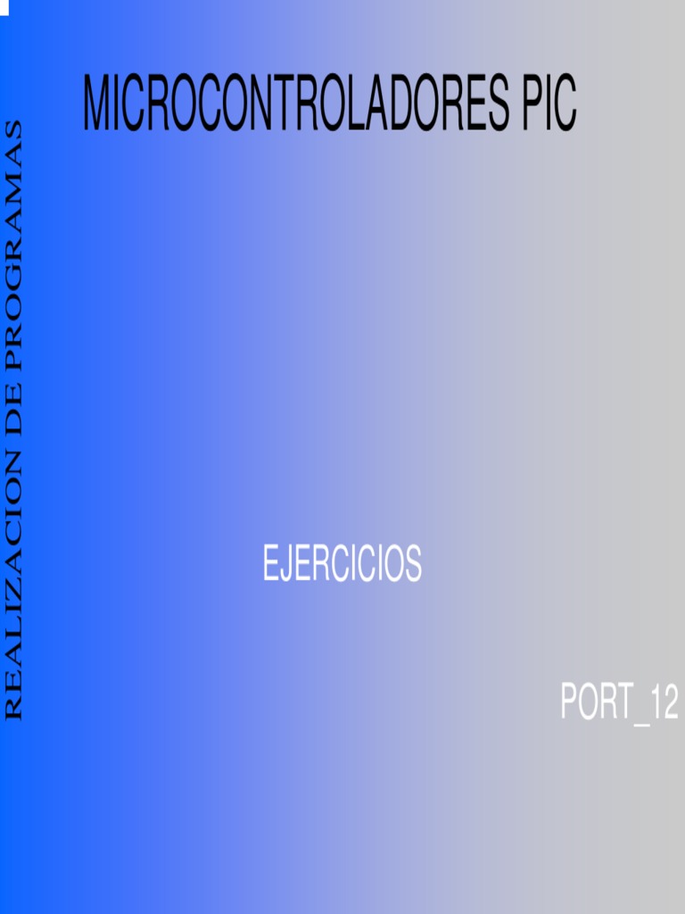 Pic Port 012 | PDF | Simulación | Electrónica