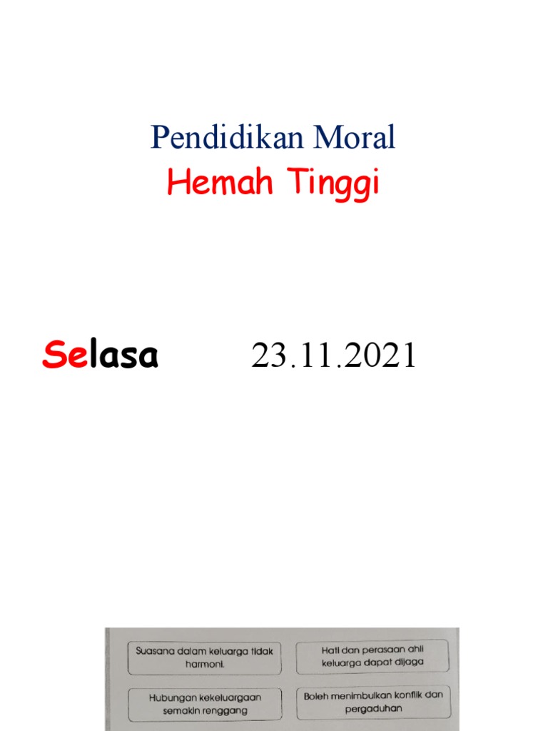 Pendidikan Moral | PDF