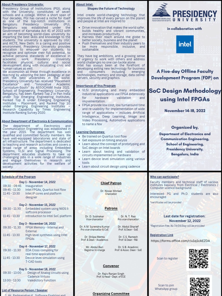 Intel FPGA FDP Brochure | PDF | Field Programmable Gate Array | System ...