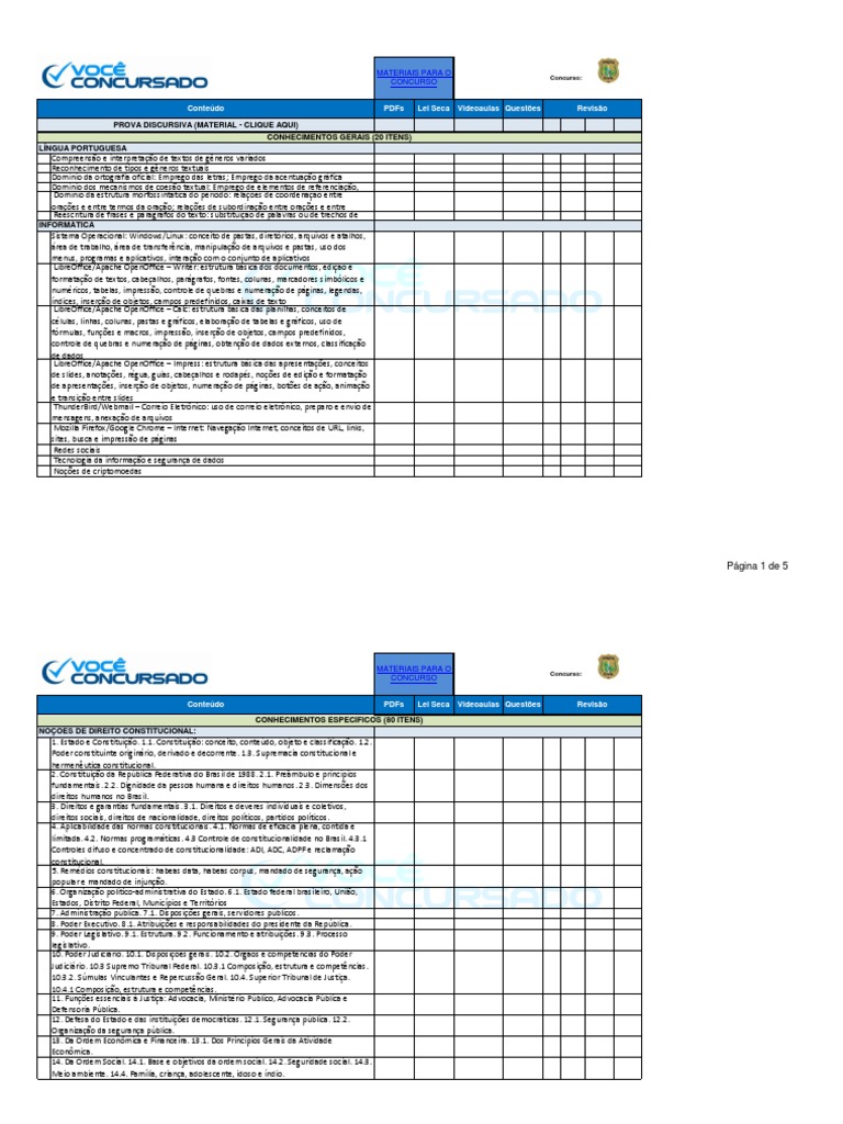 Edital Verticalizado PCCE PDF | PDF | Constituição | Procedimento criminal Edital Verticalizado PCCE PDF | PDF | Constituição | Procedimento criminal