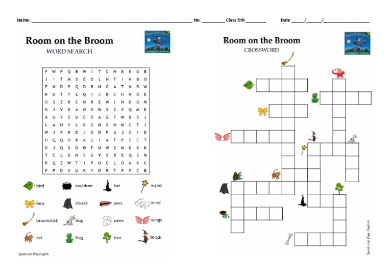 Ficha Room On The Broom | PDF