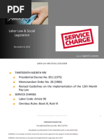 RA No. 11360 - Service Charges | PDF | Employment | Labour Law
