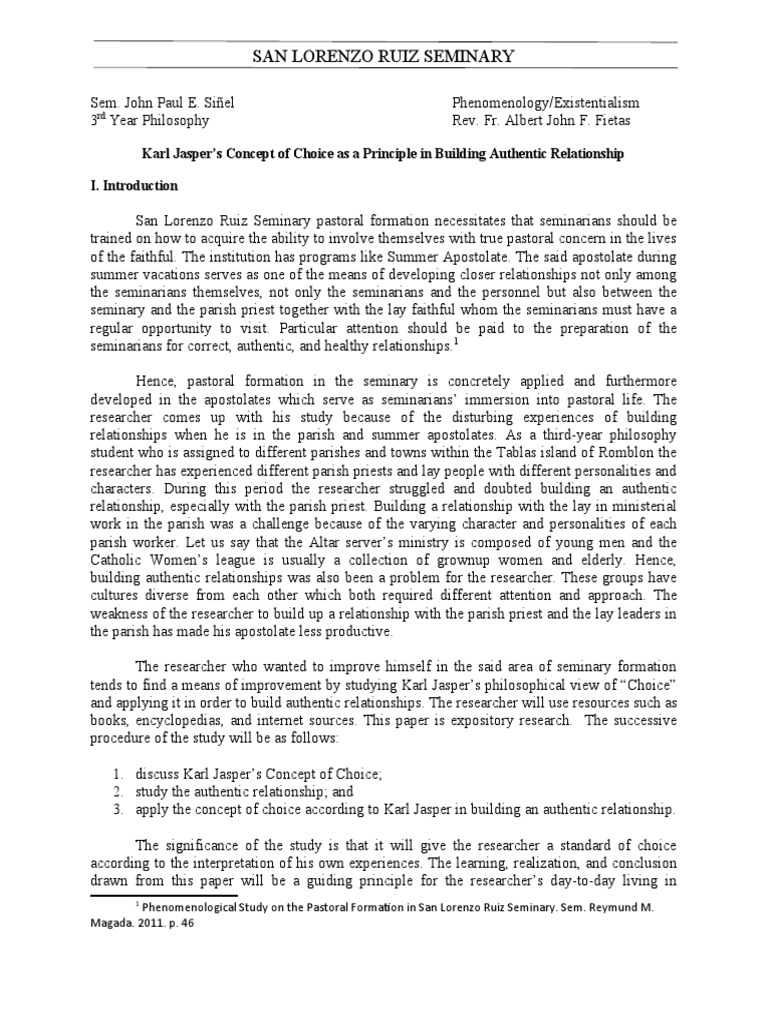 Chopice Ibod | PDF | Experience | Laity