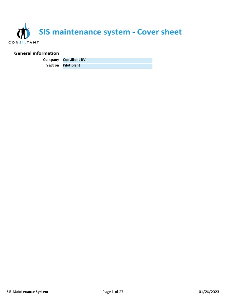 SIS Maintenance System | Download Free PDF | Calibration | Valve