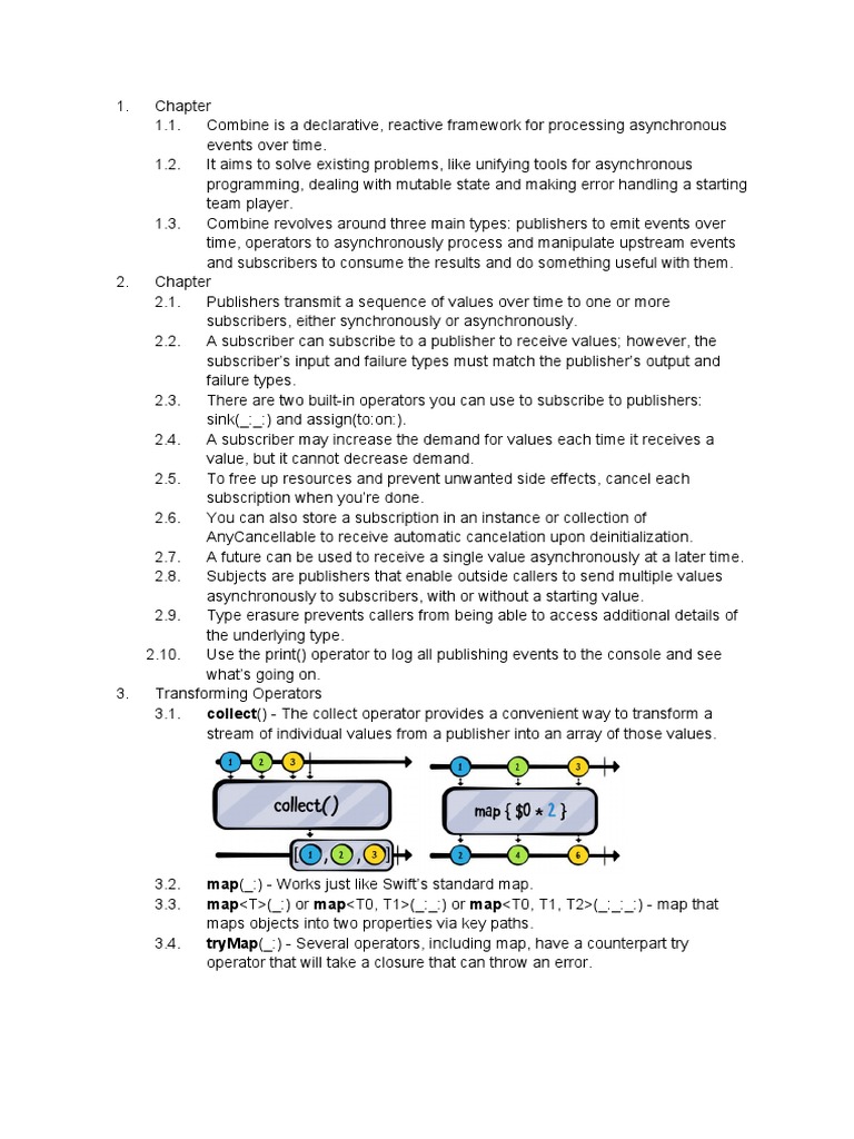 Combine - Asynchronous Programming With Swift | PDF | Subscription Business Model | Swift ...