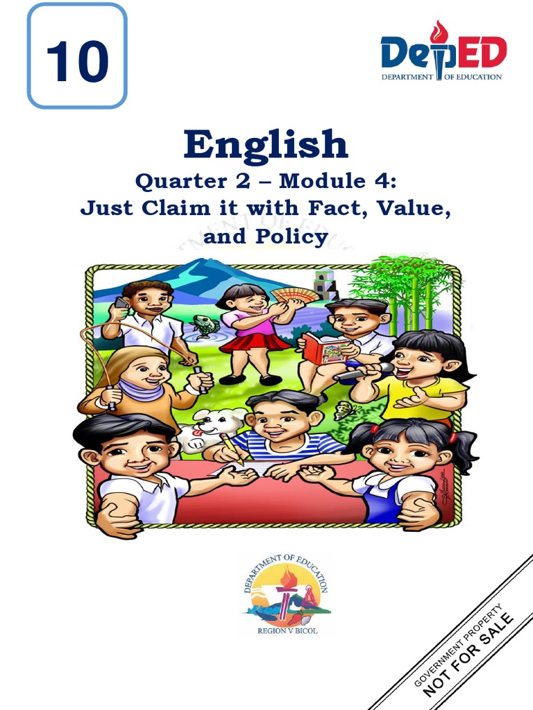 English 10 2nd Quarter Module 4 | PDF | Argument | Social Media