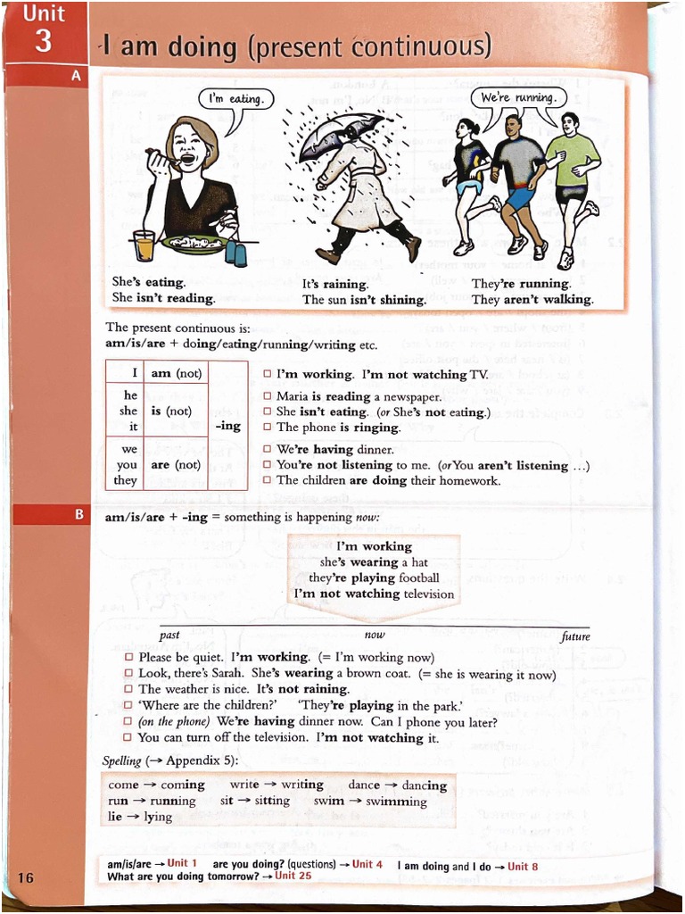 Essential Grammar U3-8 Present S&C | PDF