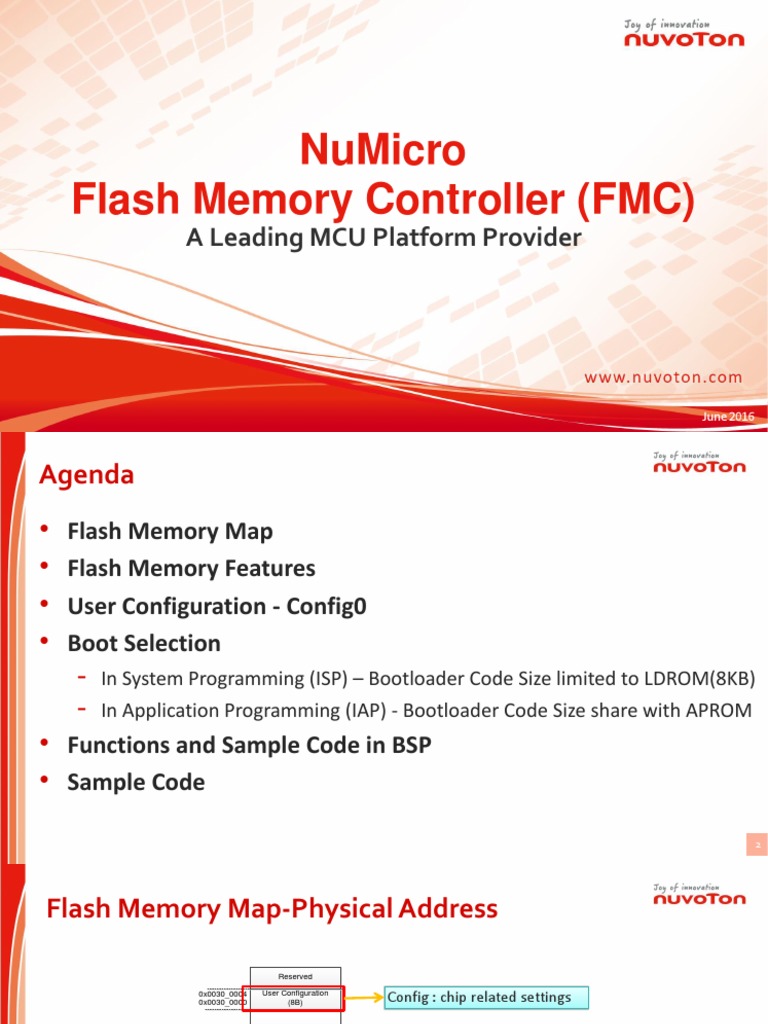05 Nutiny-Nuc029 FMC | Download Free PDF | Booting | Flash Memory