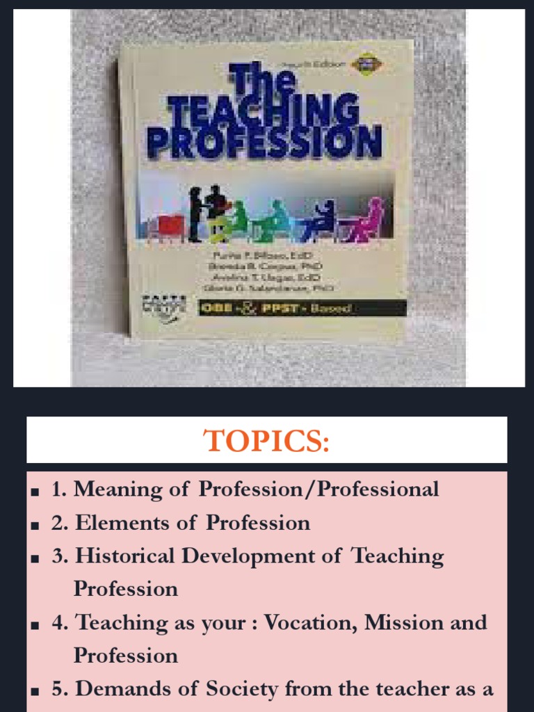 The Teaching Profession | PDF | Cost Of Living | Teachers