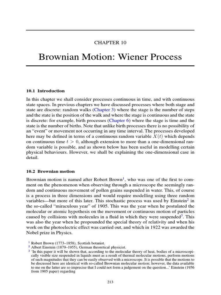 Wa0017. | PDF | Stochastic Process | Brownian Motion