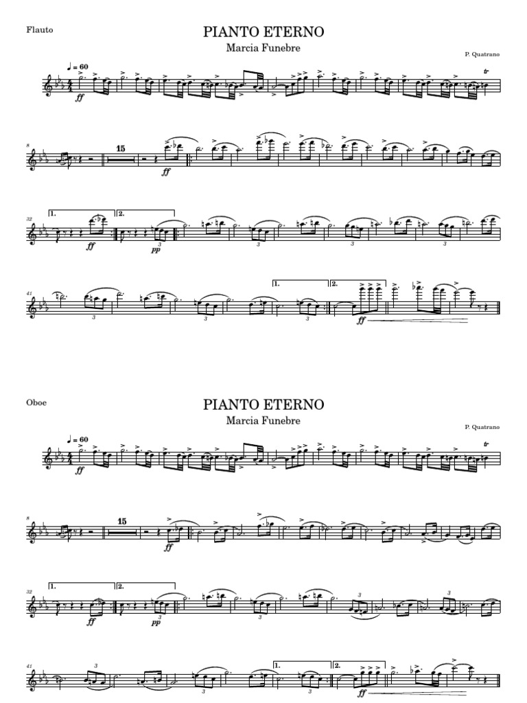 PIANTO ETERNO-Parts | PDF