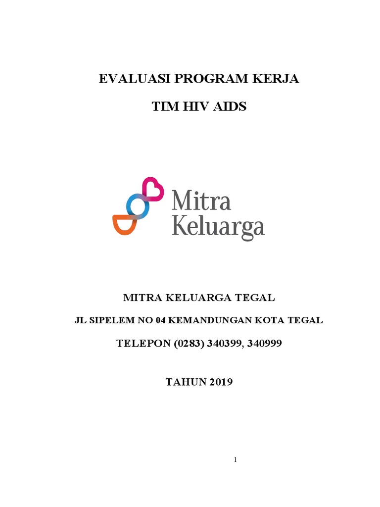 Evaluasi Program Kerja | PDF