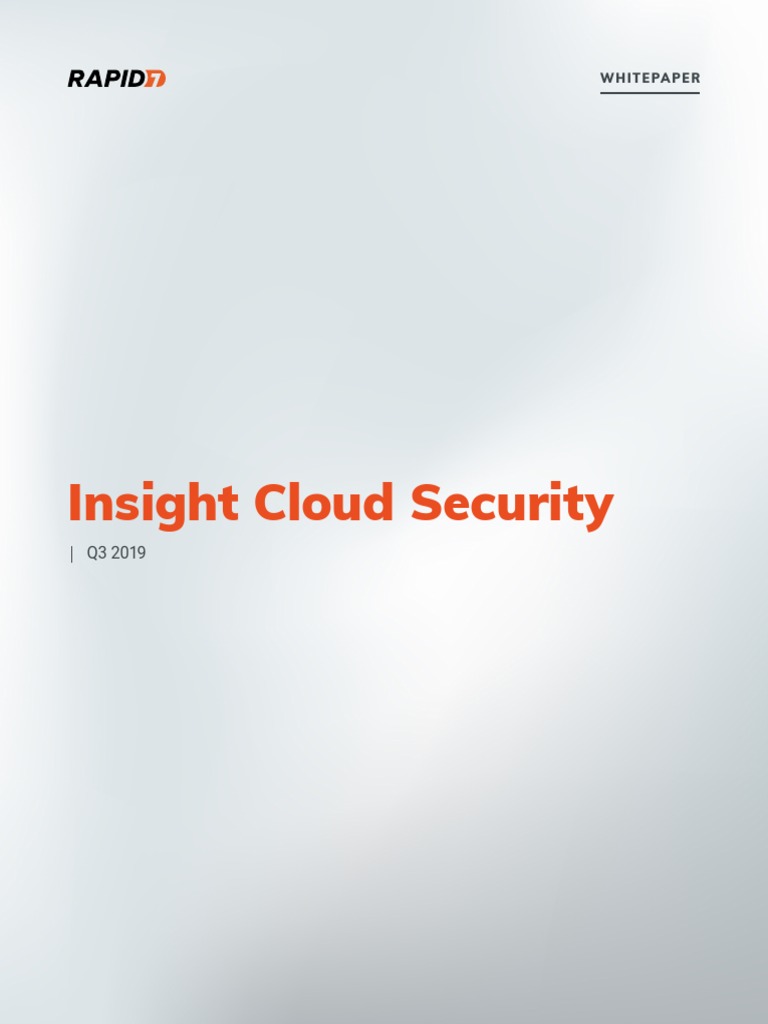 Rapid7 Platform Cloud Security Overview | PDF | Cloud Computing ...