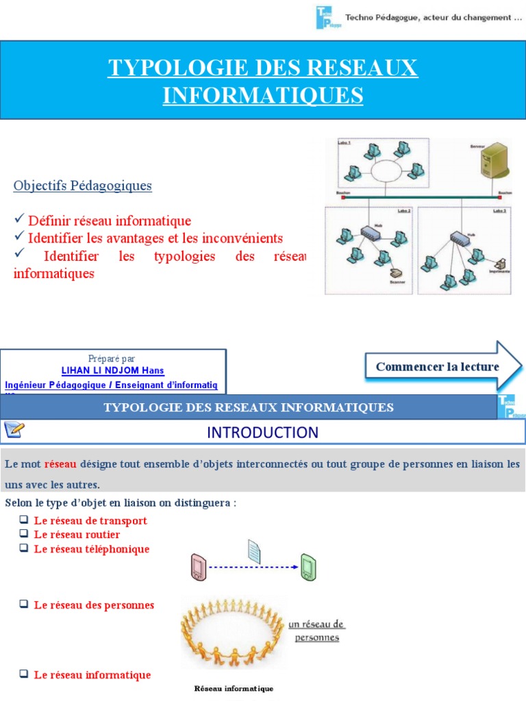 Dokumen - Tips Typologie Des Reseaux Informatiques | PDF | Réseau ...