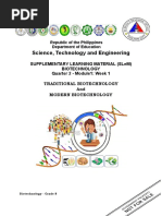 Lesson Plan | PDF | Biotechnology | Lesson Plan