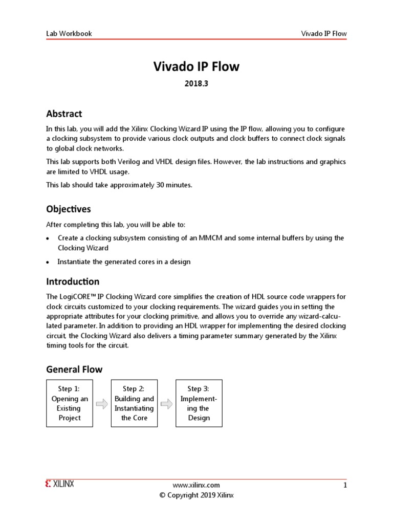 06 Vivado IP Flow | PDF