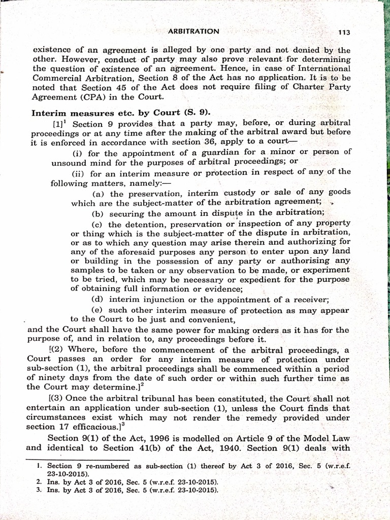 Interin Measures | PDF