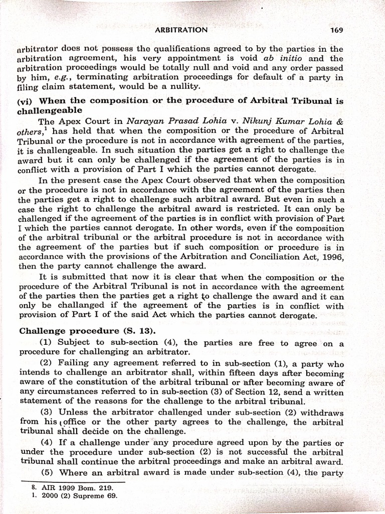 Challenge Procedure | PDF