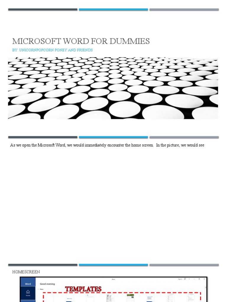 Microsoft Word For Dummies | PDF