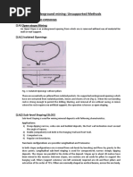 Sublevel Open Stoping Method | PDF | Mining