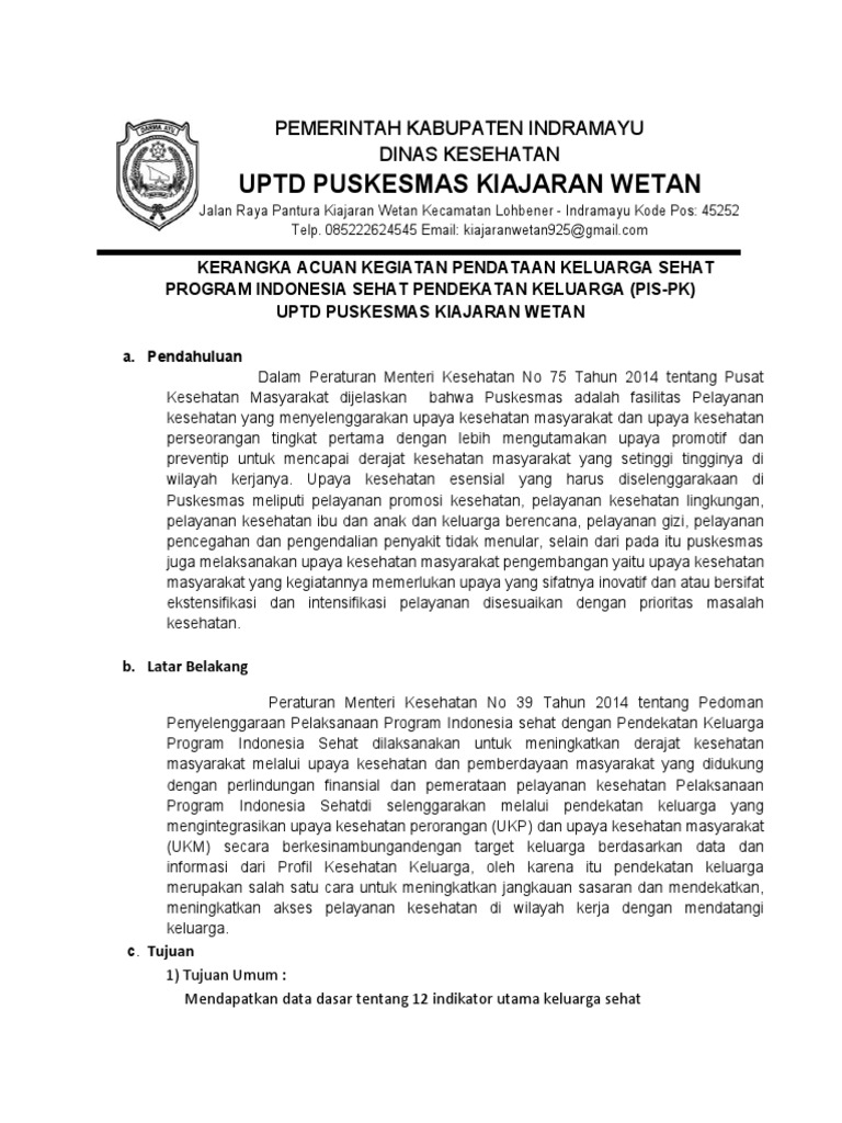 Kak Program Pis PK | PDF