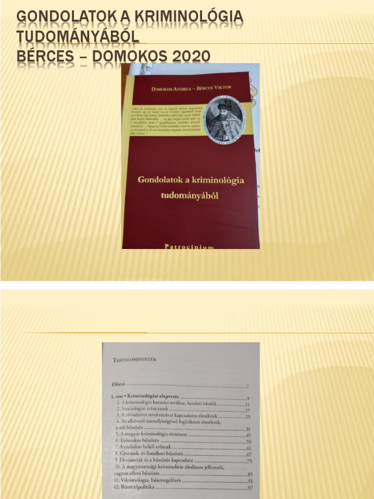 Kriminologia 2020 | PDF