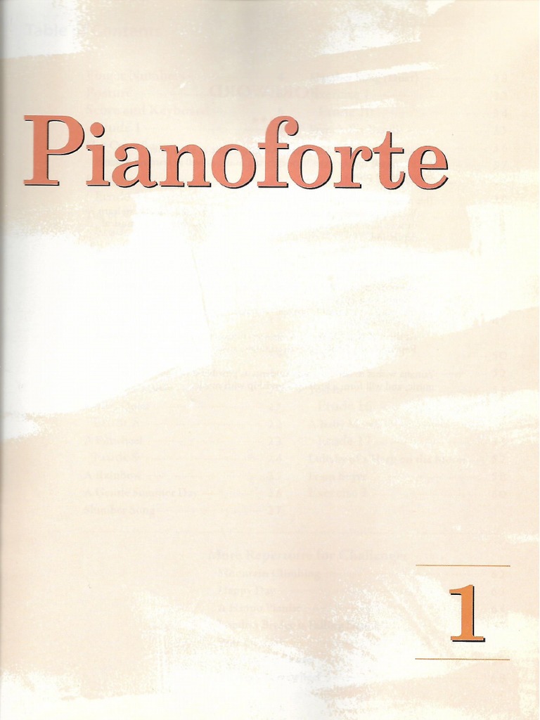 Forte Piano 1 | PDF
